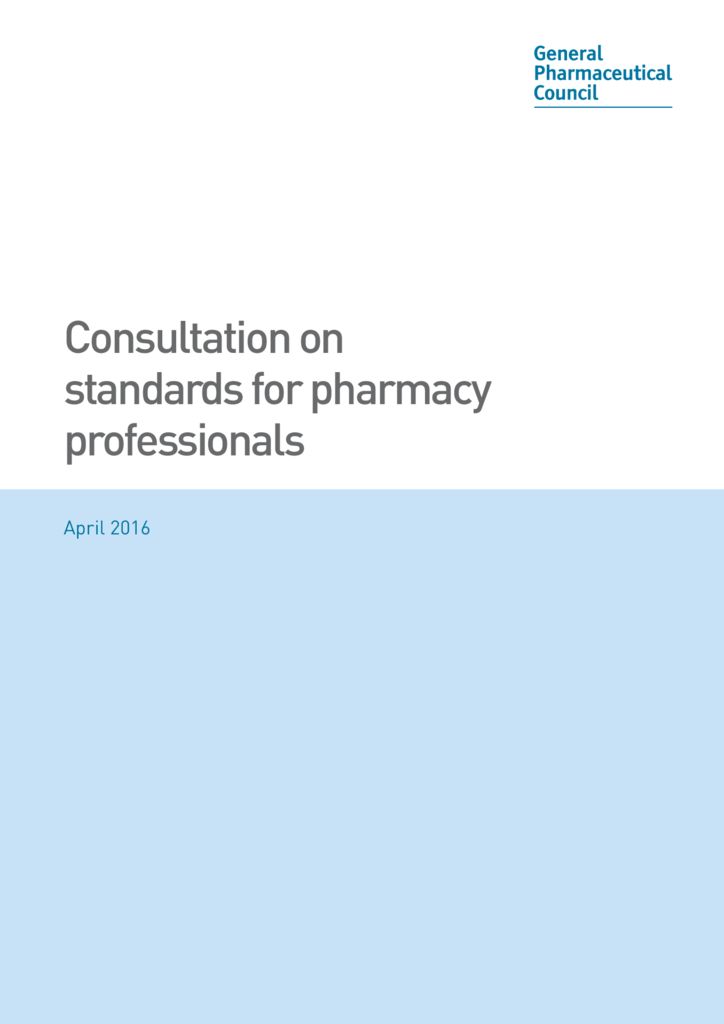 PDA concerned that proposed GPhC Standards for Pharmacists provide ...